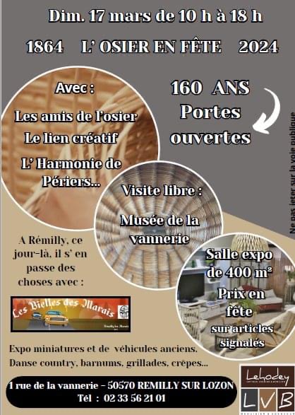 Sorties vannières - manifestations autour de la vannerie